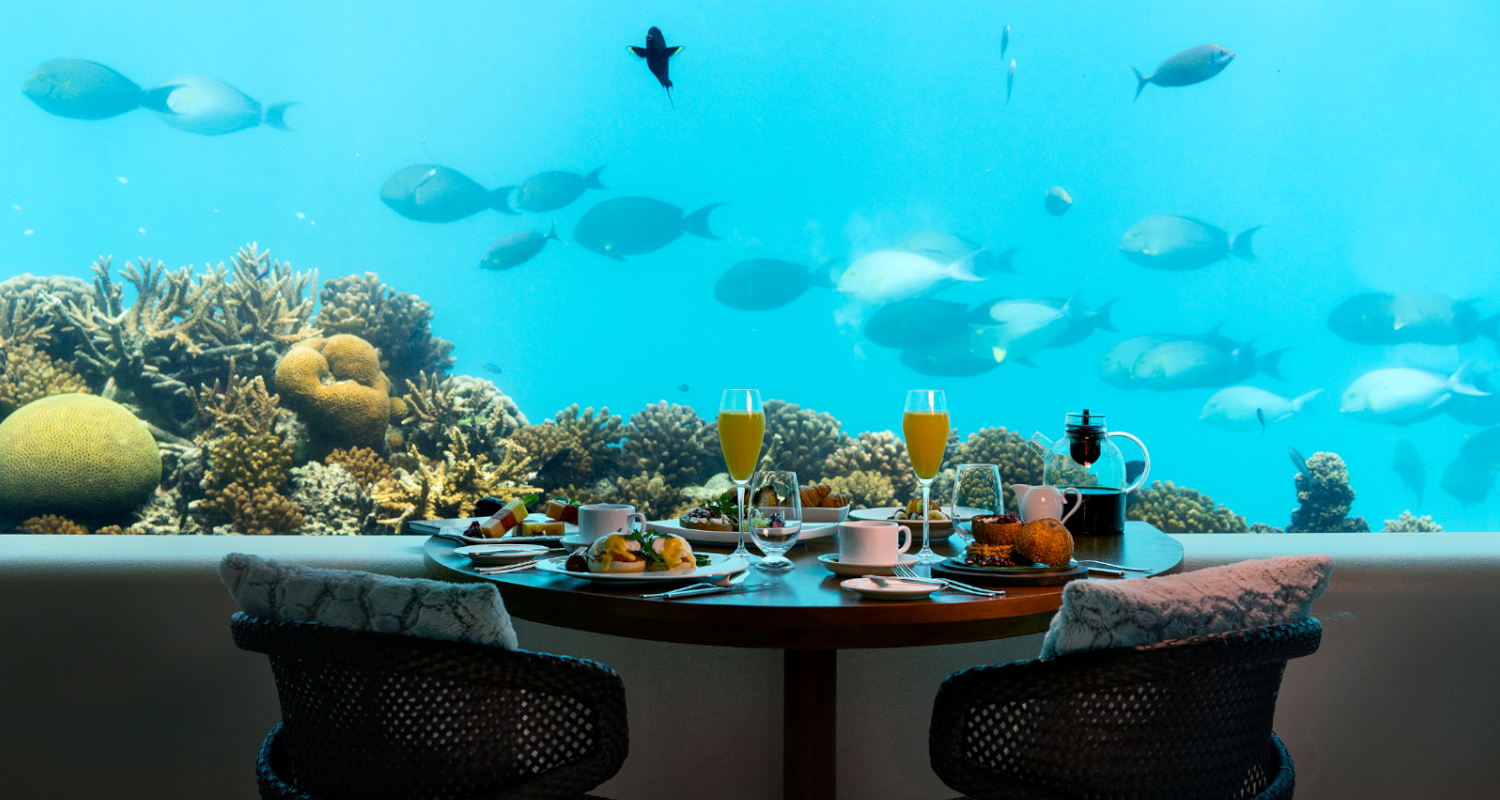 Culinary Highlights: Dining underwater on Huvafen Fushi - Falstaff