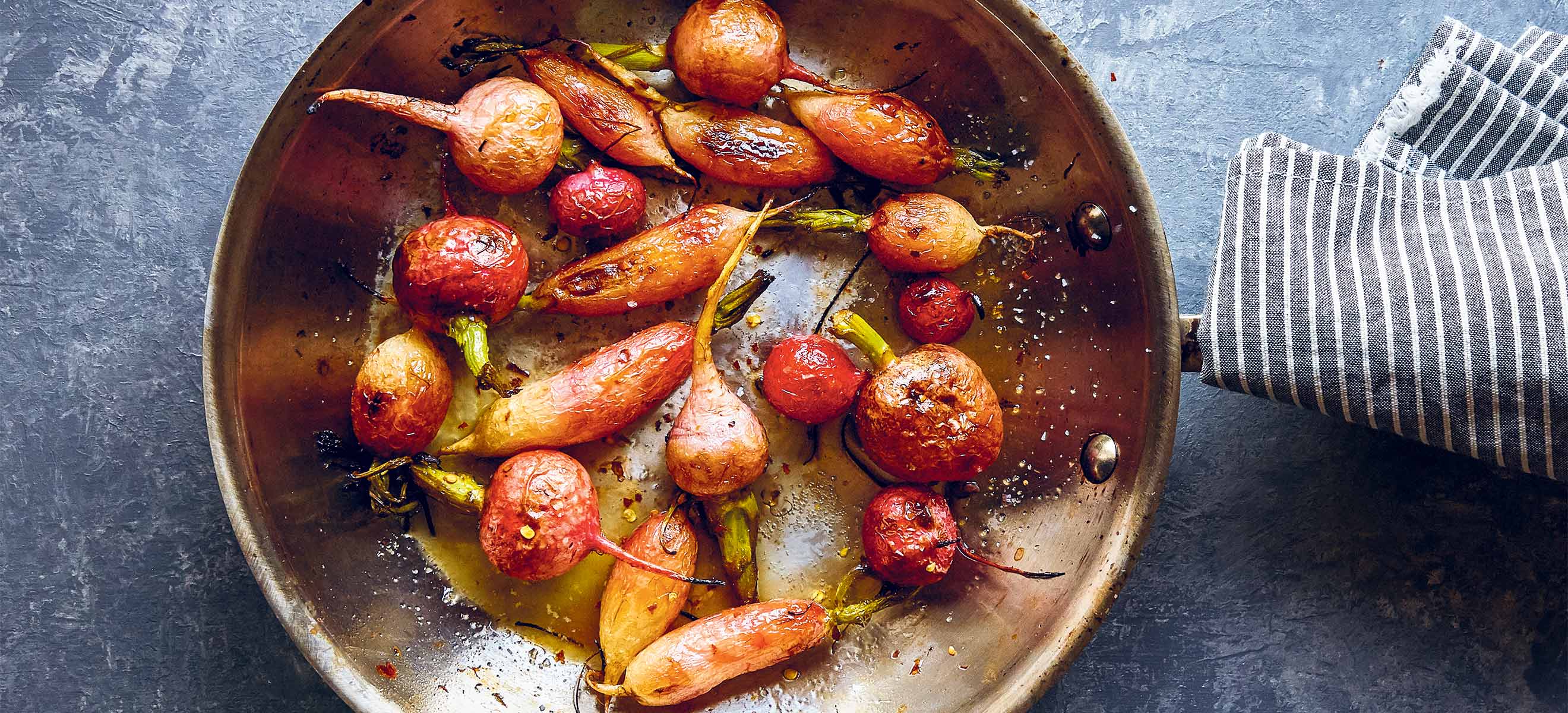 Geröstete Radieschen mit brauner Butter, Chili und Honig - Rezepte ...