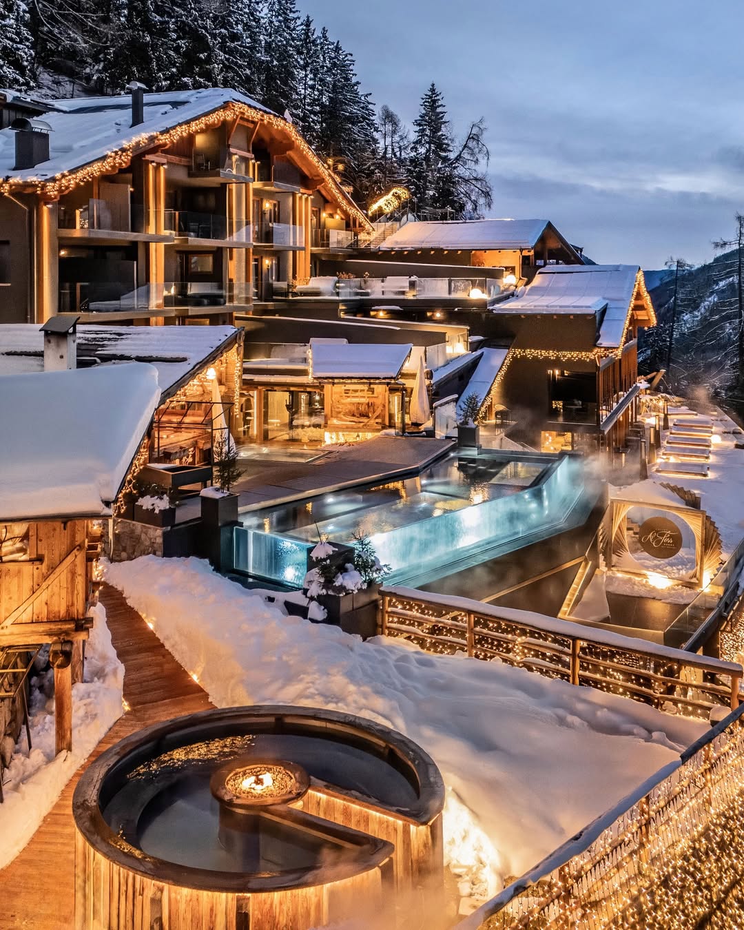 Tra ghiaccio e vapore: 6 spa e resort di montagna da provare in Italia ...